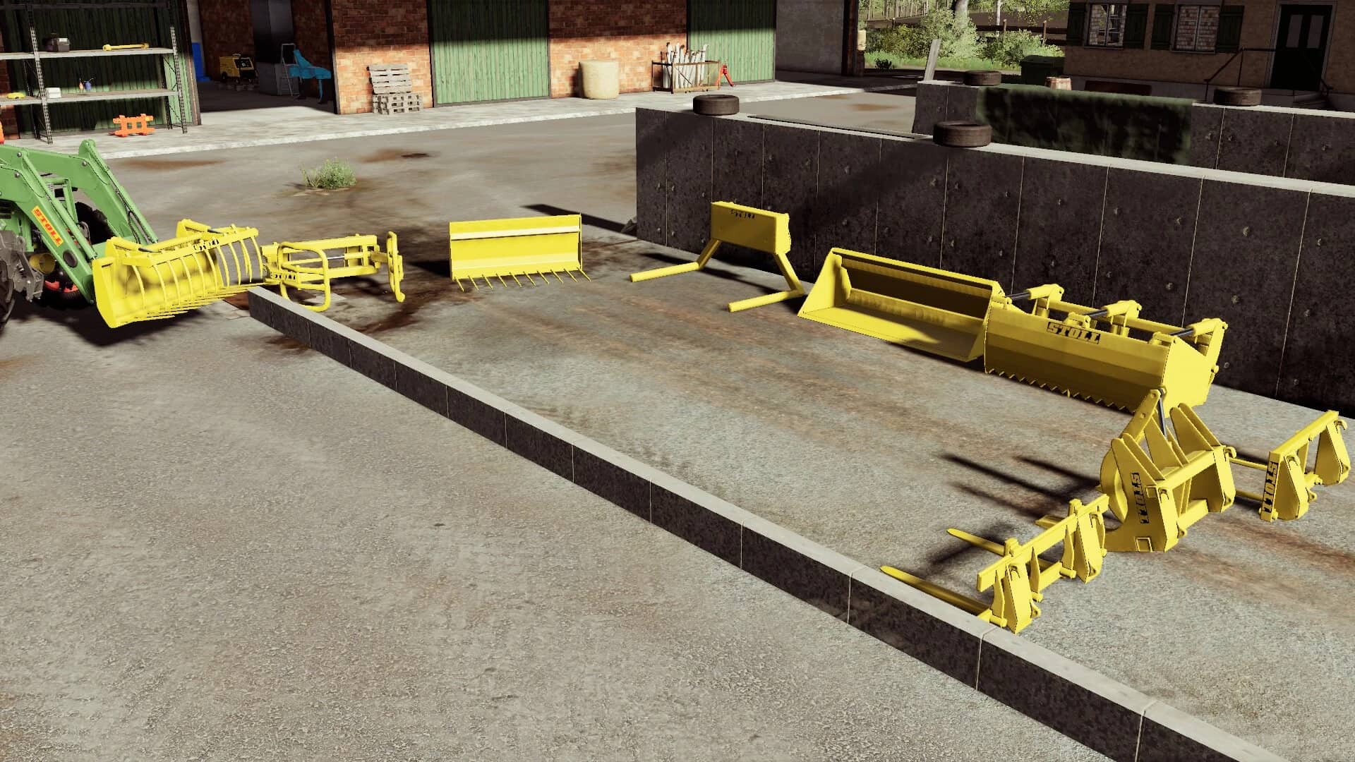 Stoll Front Loader Tools V1 0 For Fs19 Farming Simulator 2025 Mod Ls