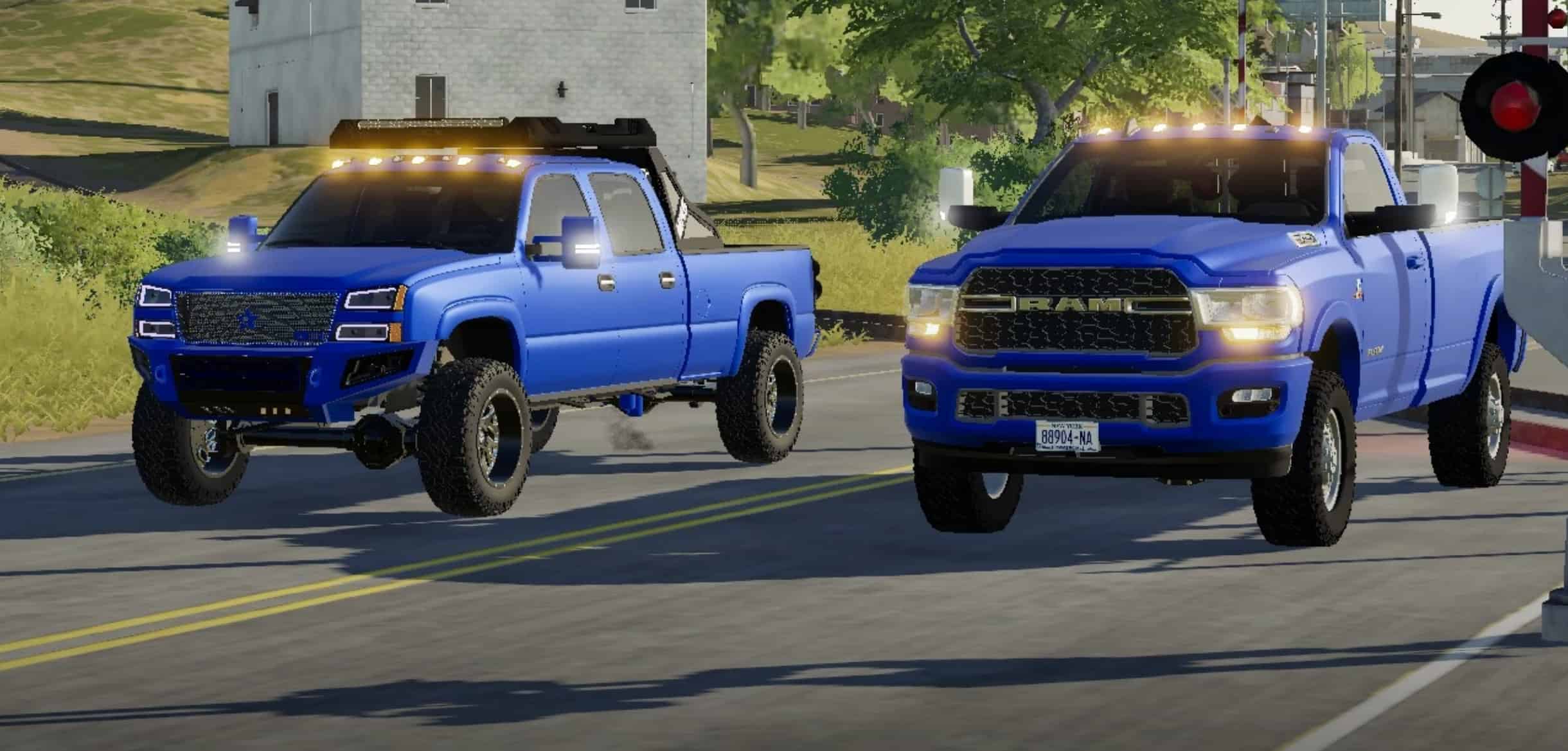 2020 Ram Single Cab Drag V1 0 0 0 For Fs19 Farming Simulator 2022 Mod