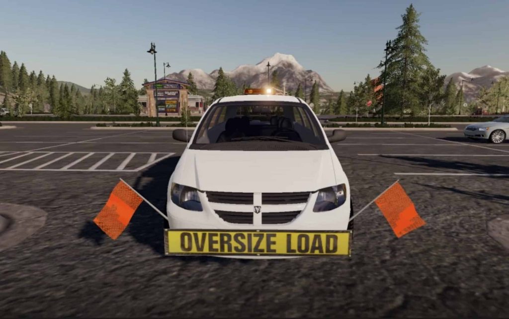 Dodge Grand Caravan Oversize Load/Pilot Car v1.0 LS 2019 - Farming ...