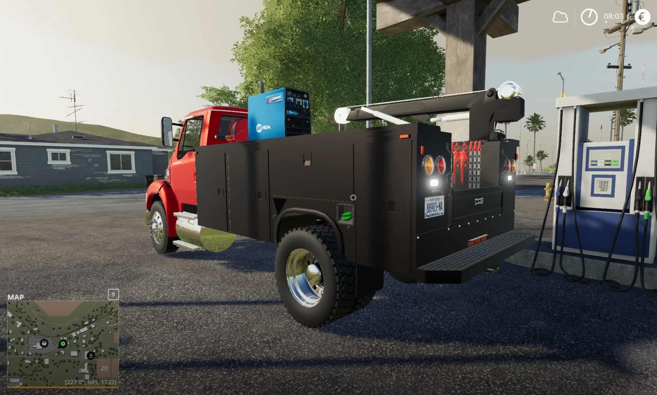 Sterling Acterra service truck v1.0.0.0 Mod - Farming Simulator 2025 mod, LS 2025 mod / FS 25 mod