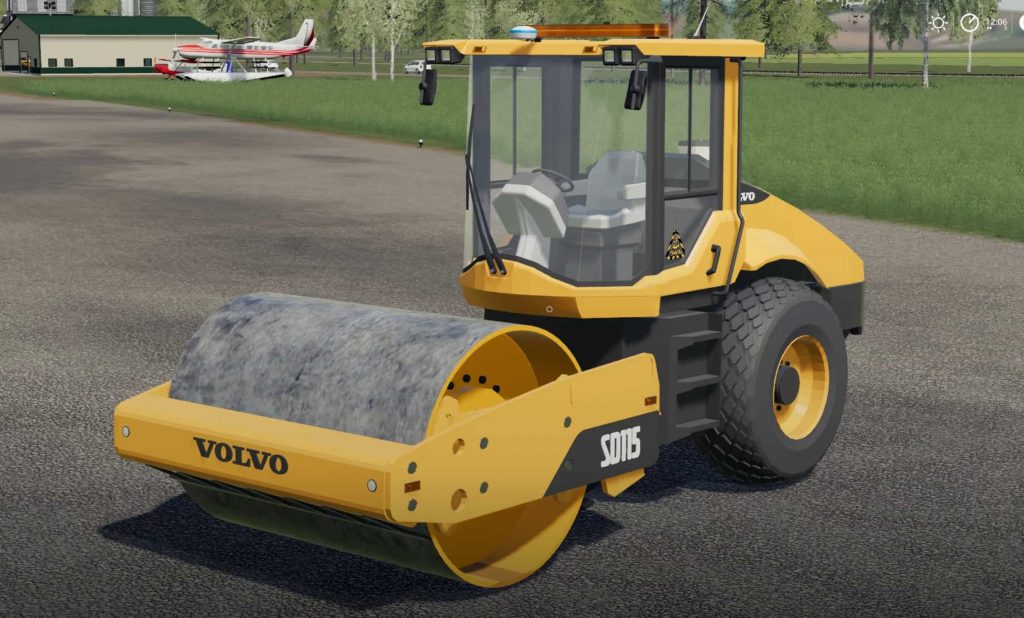 Volvo SD-115 Road Compactor v1.0 FS2019 - Farming Simulator 2025 mod ...