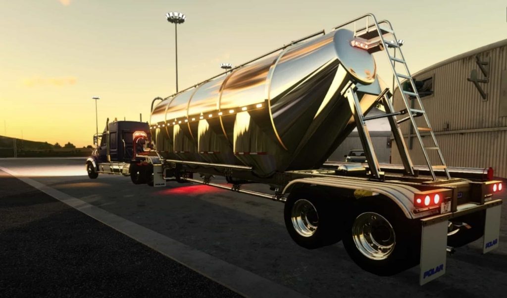 Polar Pneumatic Bulk Tank Trailer v1.0.0.0 for FS 19 - Farming ...