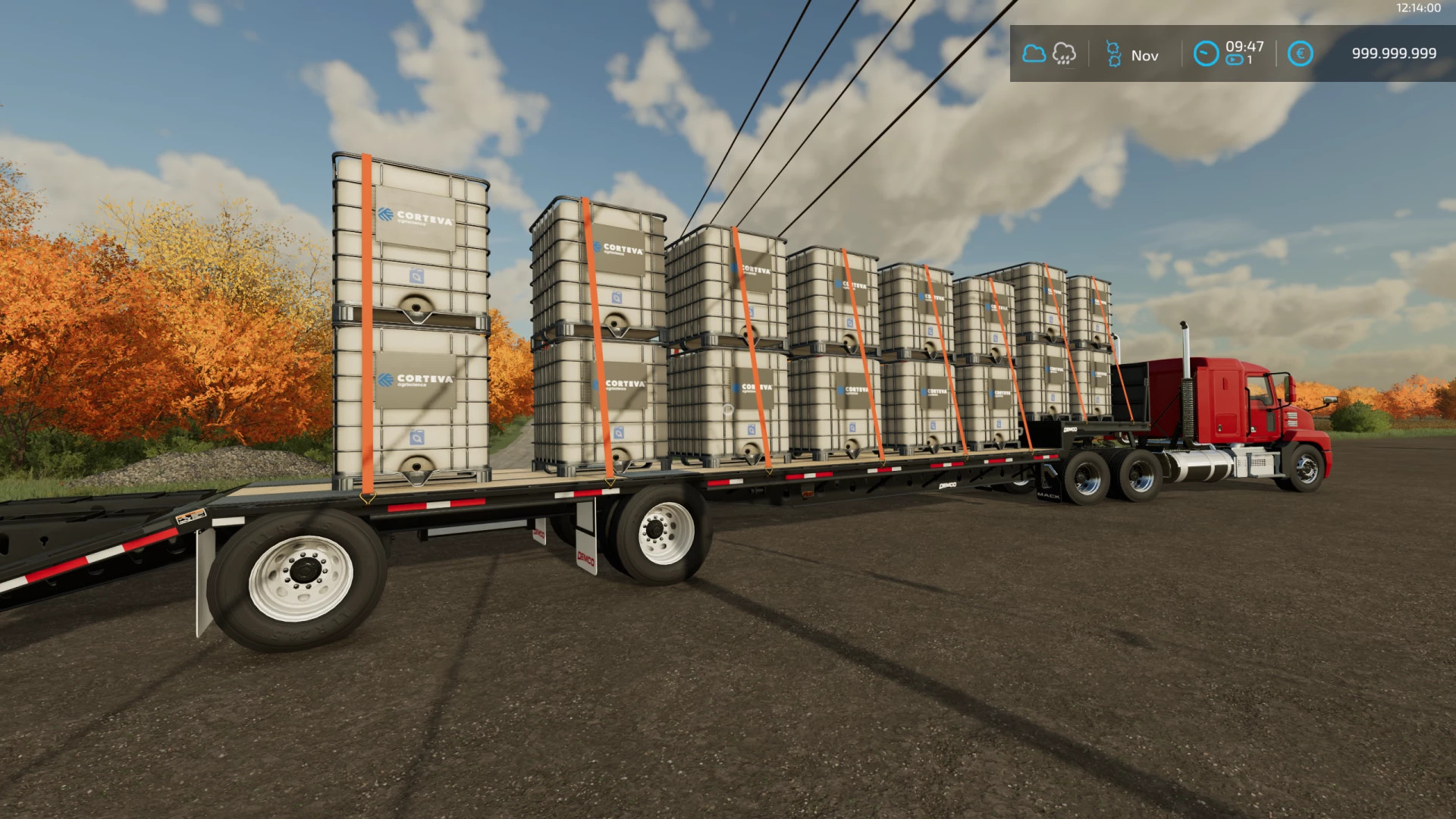 Ls 22 Demco Steel Drop Deck Autoload For Pallets V1 0 Farming