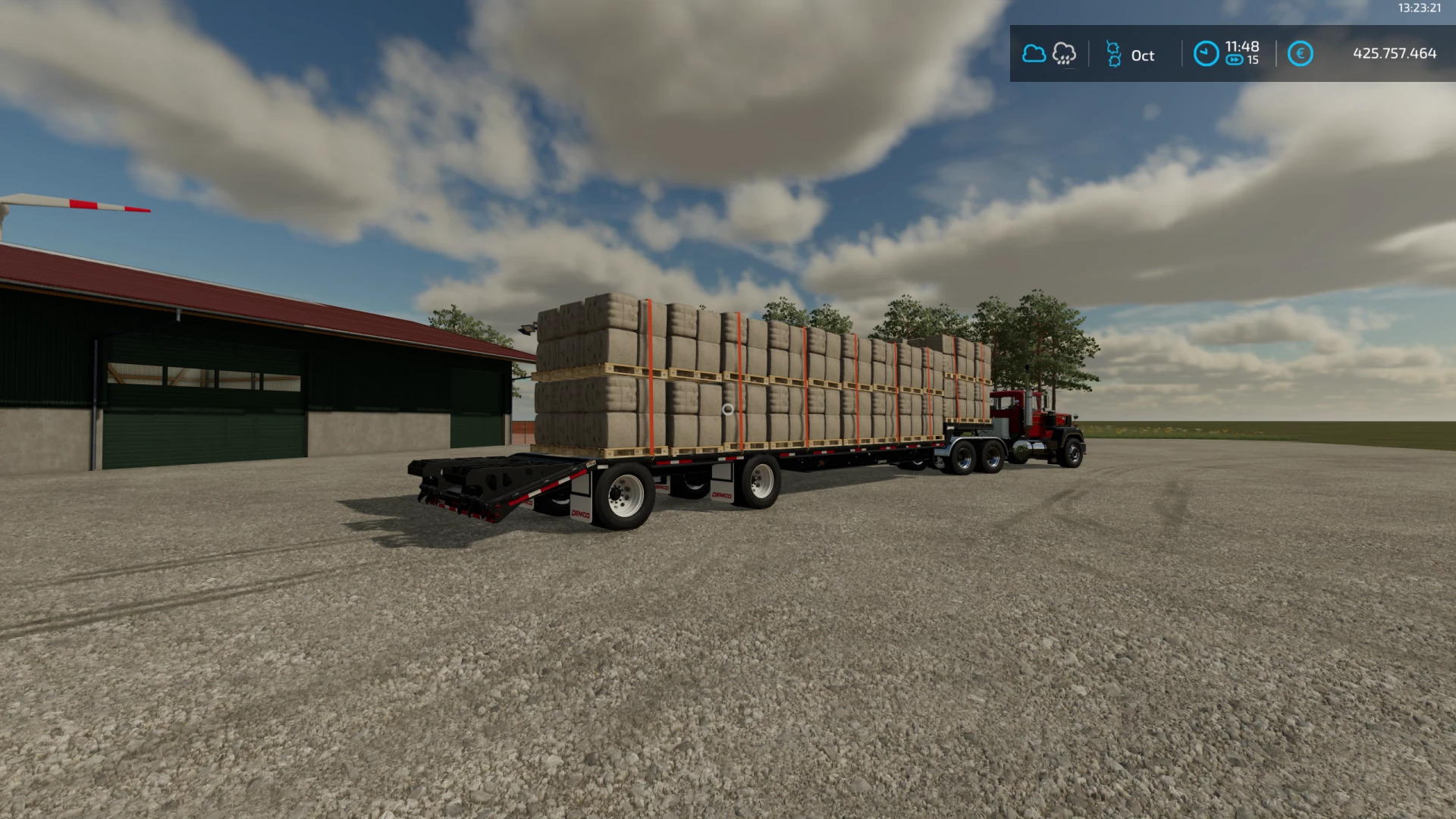 Ls 22 Demco Steel Drop Deck Autoload For Pallets V1 0 Farming