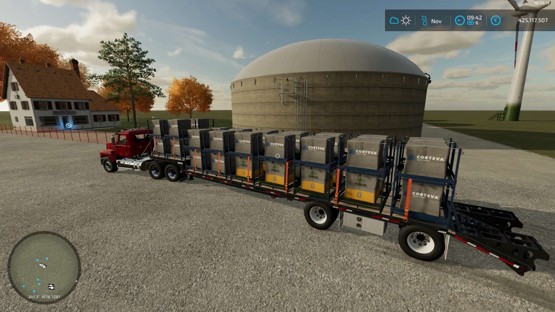 Ls 22 Demco Steel Drop Deck Autoload V1 5 Farming Simulator 2022 Mod