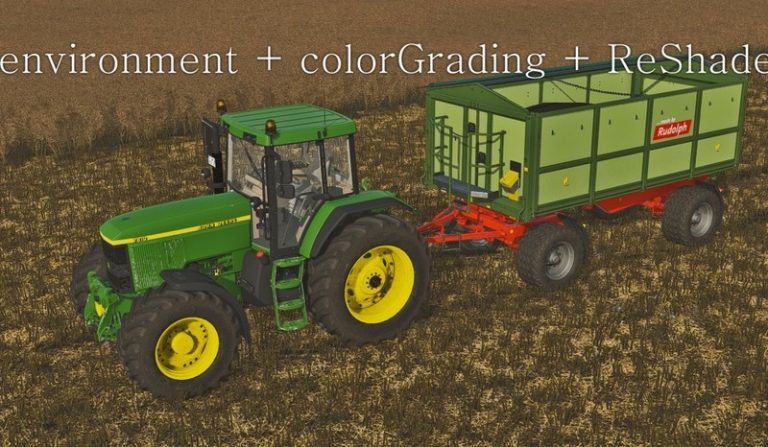 LS 22 Environment + colorGrading + ReShade V1.0 - Farming Simulator 2025 mod, LS 2025 mod / FS ...