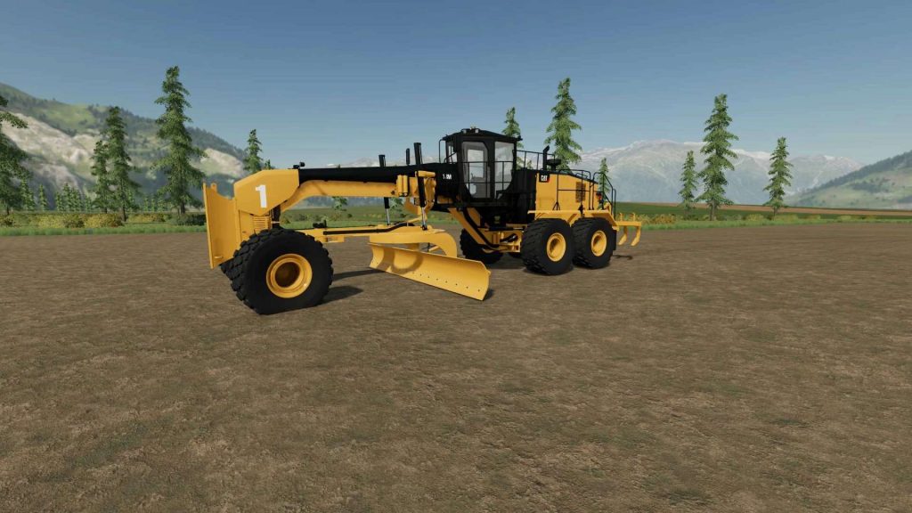 LS 22 Cat Grader 18M3 v1.0.0.0 - Farming Simulator 2022 mod, LS 2022 ...