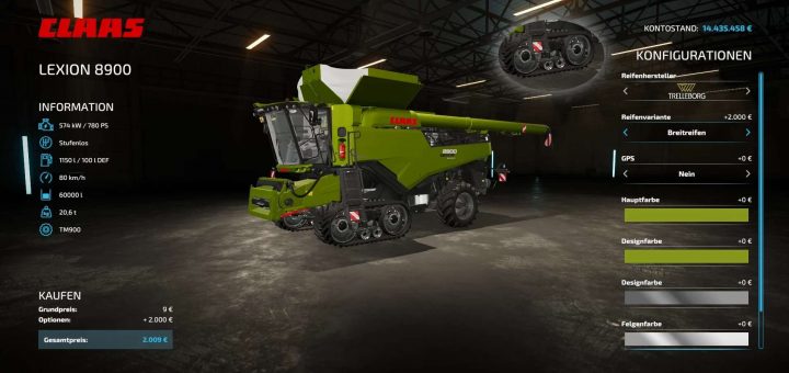 LS 22 Claas Lexion Pack v1.0.0.0 - Farming Simulator 2022 mod, LS 2022 ...