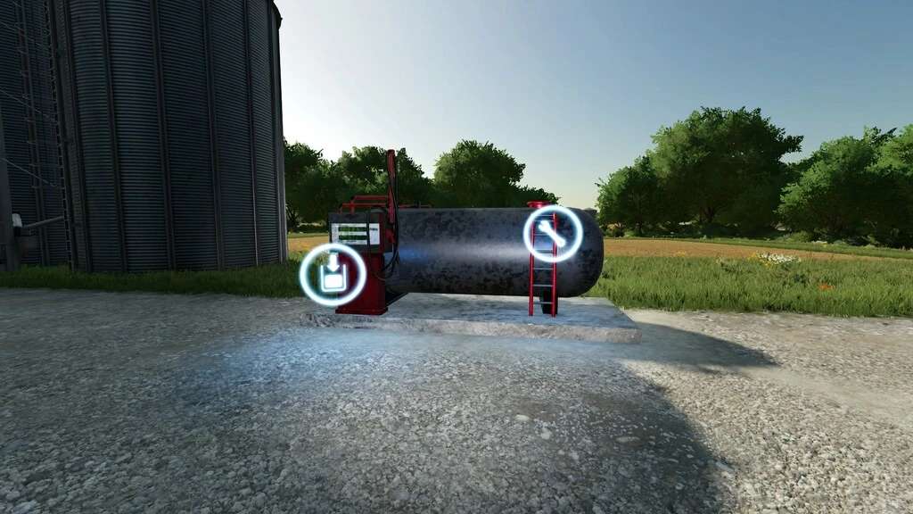 LS 22 Large Diesel Tank v1.0.0.0 - Farming Simulator 2025 mod, LS 2025 ...