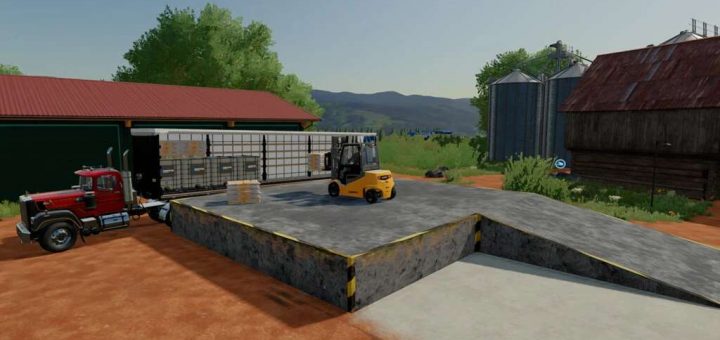 LS 22 Placeable Silage Pad Pack v1.1 - Farming Simulator 2022 mod, LS ...
