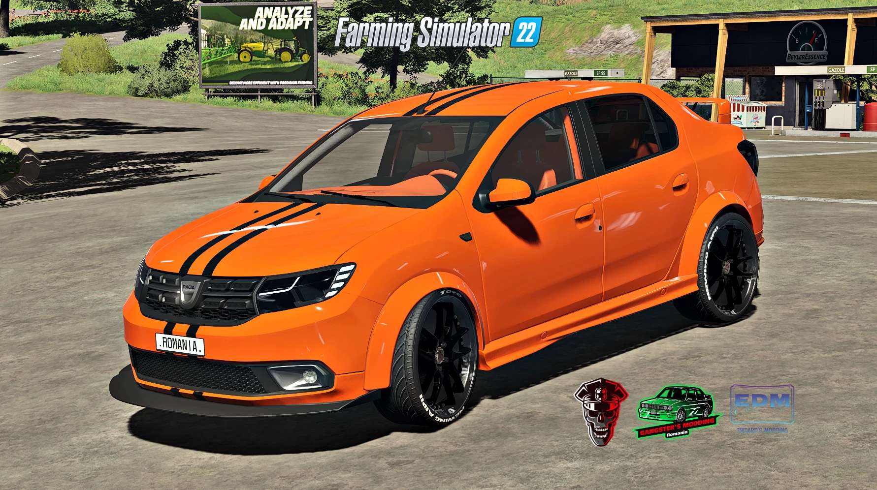 LS 22 Dacia Logan 2019 v1.0.0.0 - Farming Simulator 2025 mod, LS 2025 ...