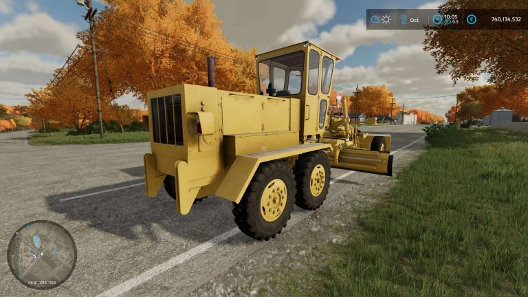 LS 22 Grader DZ-143 v1.0 - Farming Simulator 2025 mod, LS 2025 mod / FS ...