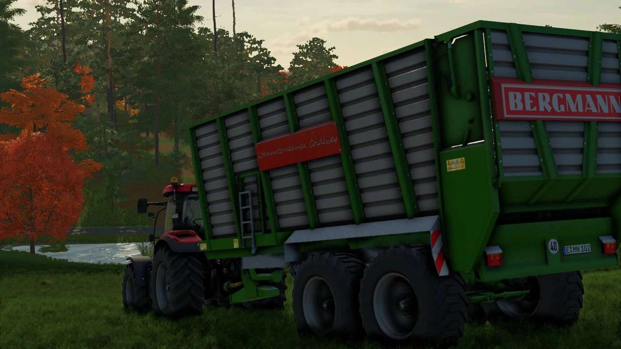 LS 22 Bergmann HTW40 v1.0 - Farming Simulator 2025 mod, LS 2025 mod / FS 25 mod