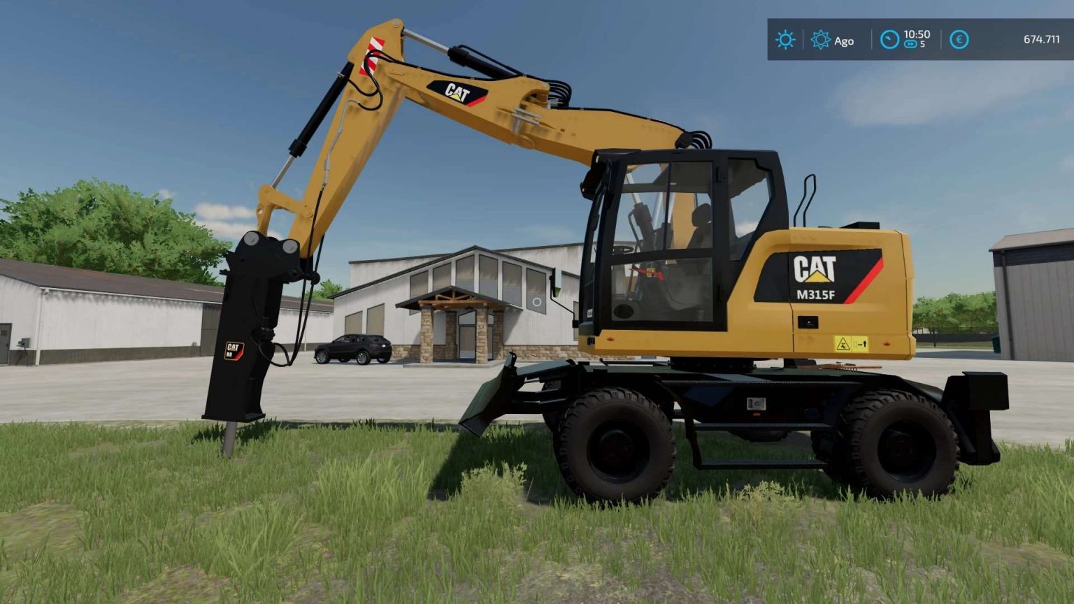 LS 22 CAT M315F v1.0.0.0 - Farming Simulator 2025 mod, LS 2025 mod / FS ...