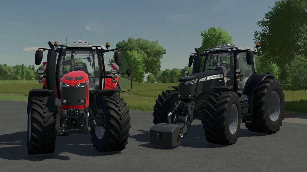 LS 22 Massey Ferguson 7700 S v1.2.0.0 - Farming Simulator 2025 mod, LS ...