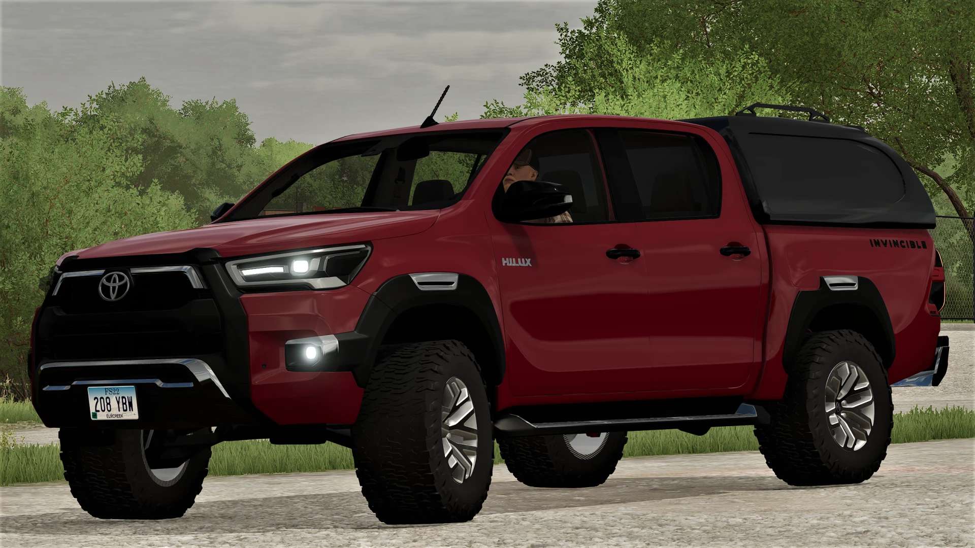 LS 22 Toyota Hilux Invincible 21 v1.0.0.0 - Farming Simulator 2025 mod ...