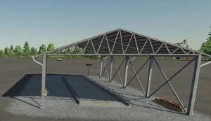 LS 22 Vehicle scales with canopy and lighting v1.0.0.0 - Farming ...