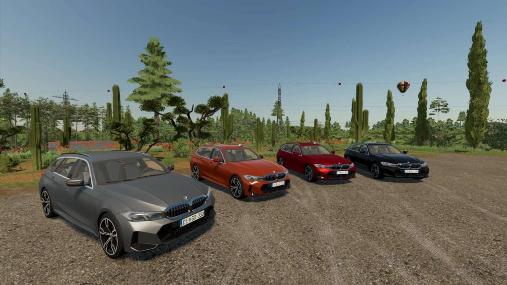 LS 22 BMW Series 3 Touring 2022 v1.0.0.0 - Farming Simulator 2025 mod ...