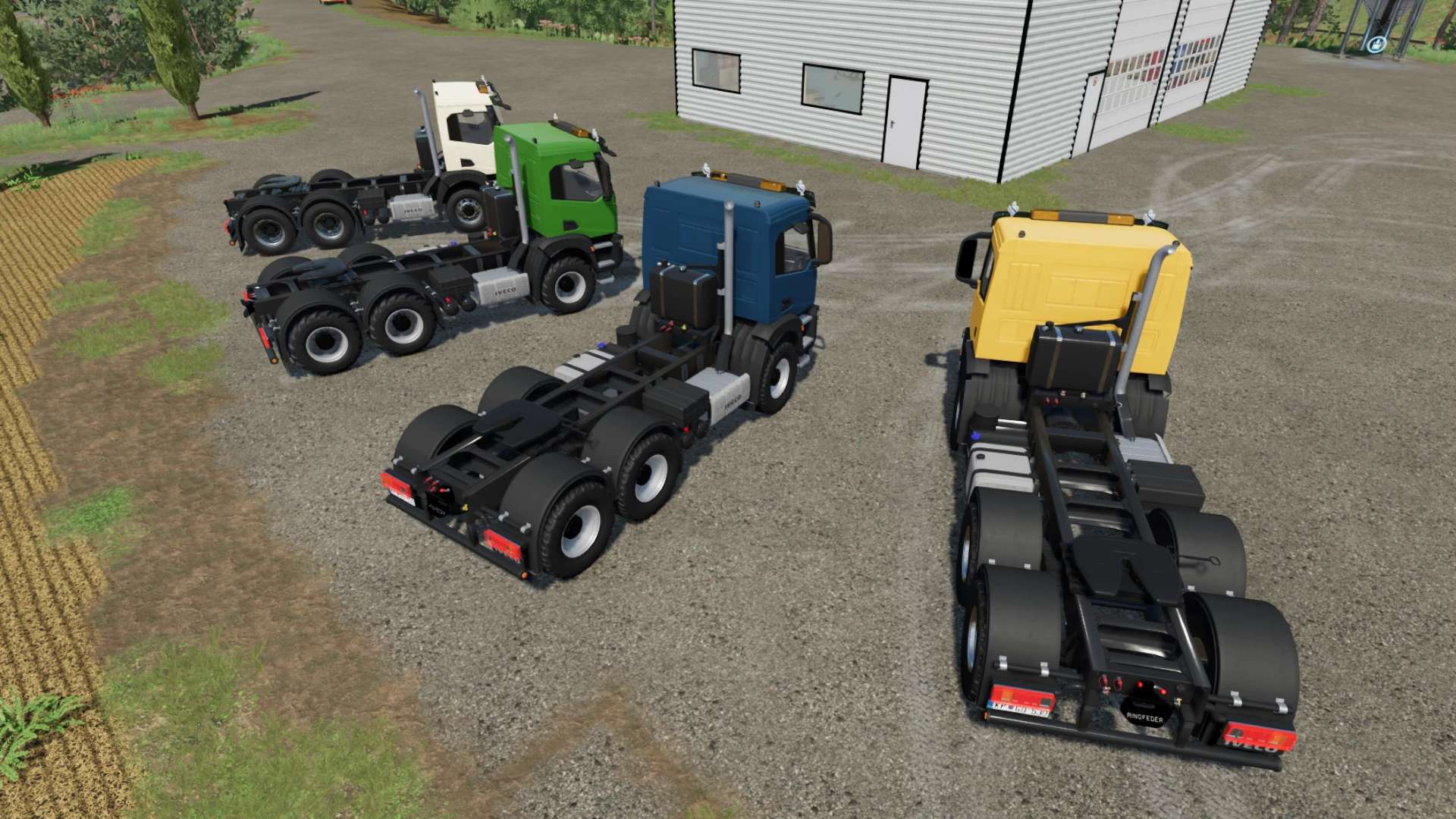 Ls 22 Iveco X Way 6x6 Semi V1 0 0 0 Farming Simulator 2025 Mod Ls