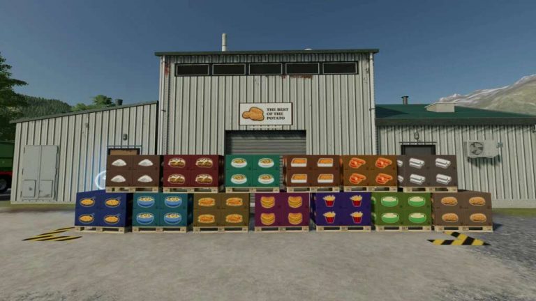 LS 22 Potato Processing v1.1.0.0 - Farming Simulator 2025 mod, LS 2025 ...