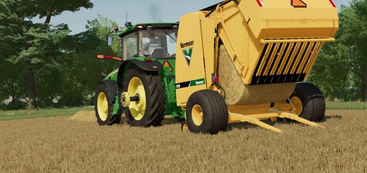 Vermeer Round Baler Farming Simulator 2017 mods, LS 17 mods | FS 17 / ...