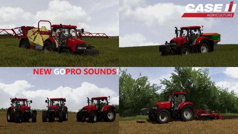 LS 22 Case Maxxum Old 115-140 v1.0.1 - Farming Simulator 2025 mod, LS 2025 mod / FS 25 mod