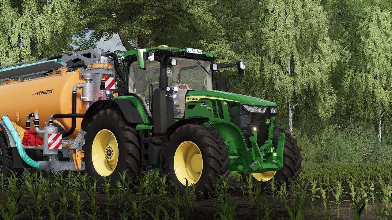 LS 22 John Deere 7R 250-350 v1.0.0.0 - Farming Simulator 2025 mod, LS 2025 mod / FS 25 mod
