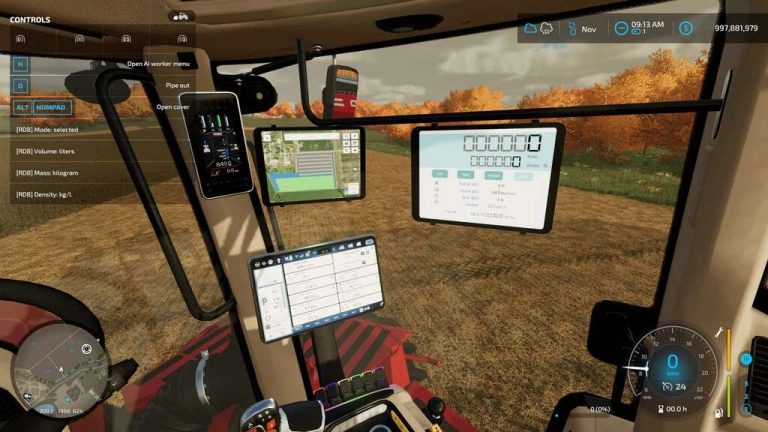 LS 22 Real Dashboard v1.0.0.0 - Farming Simulator 2025 mod, LS 2025 mod ...