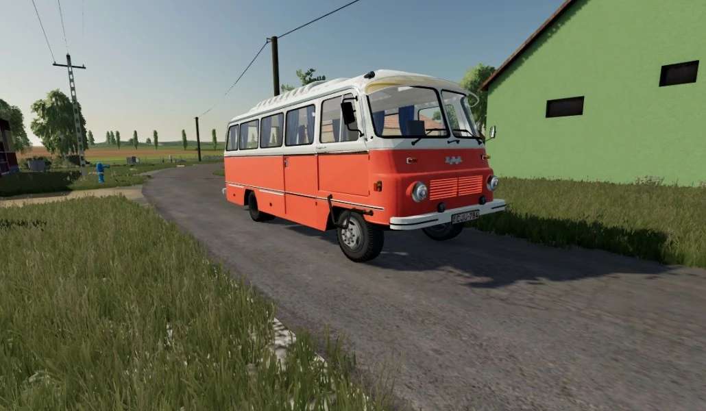 LS 22 Robur LO3000 Worker Transport Bus v1.0.0.0 - Farming Simulator ...