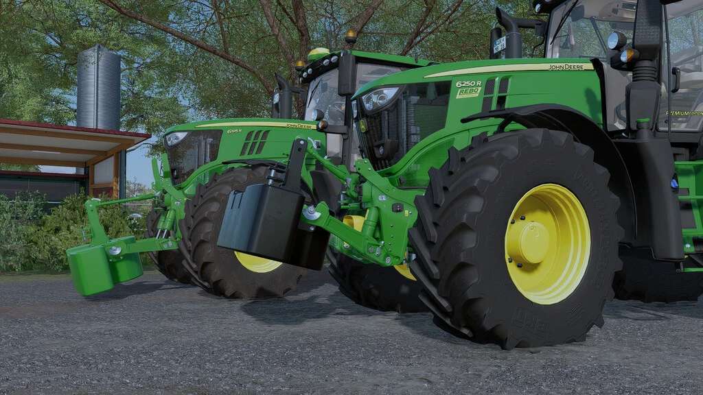 LS 22 Tenwinkel Weight Pack 600/800/2500 Kg v1.0.0.0 - Farming Simulator 2025 mod, LS 2025 mod ...