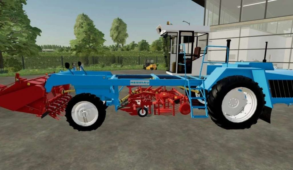 LS 22 Herriau AM6 and weeder v1.0.0.0 - Farming Simulator 2025 mod, LS ...
