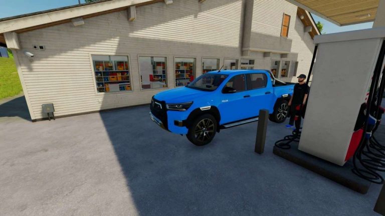 LS 22 Toyota Hilux GR (Gazoo Racing) v2.0.0.0 - Farming Simulator 2025 mod, LS 2025 mod / FS 25 mod