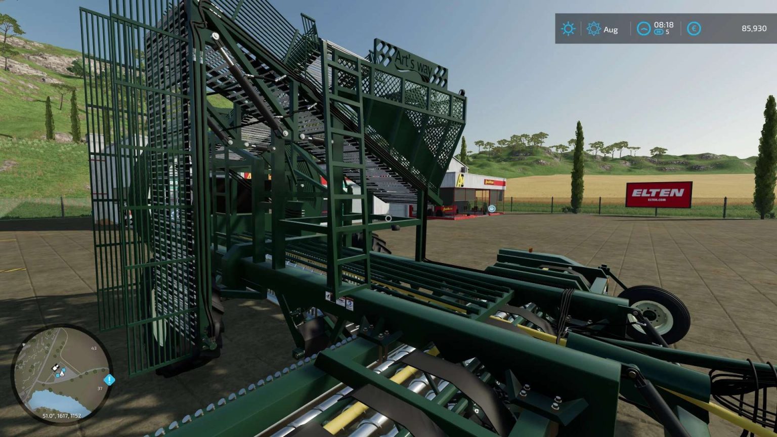 LS 22 Artsway 6812 Beet Harvester v1.0.0.0 - Farming Simulator 2025 mod ...