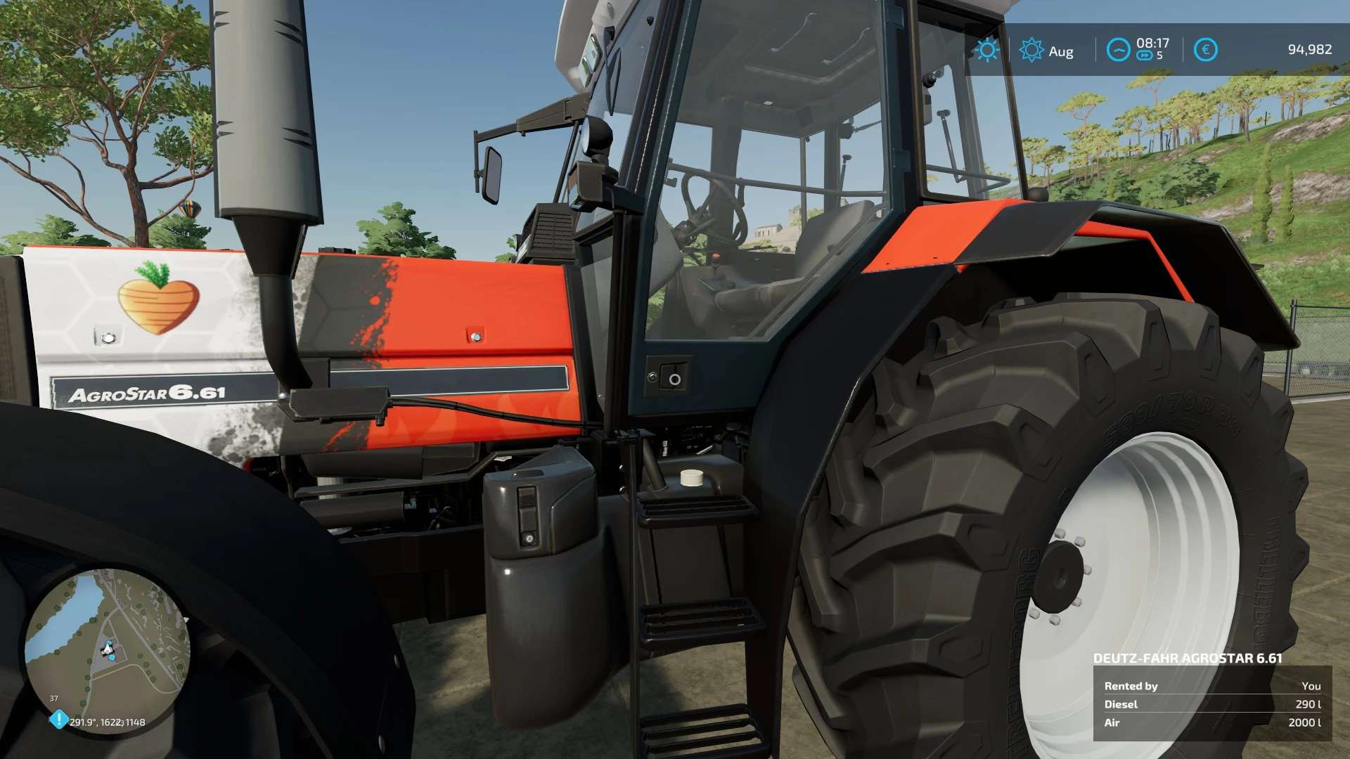 LS 22 BG Deutz ArgoStar 6.61 v1.0.0.0 - Farming Simulator 2025 mod, LS 2025 mod / FS 25 mod