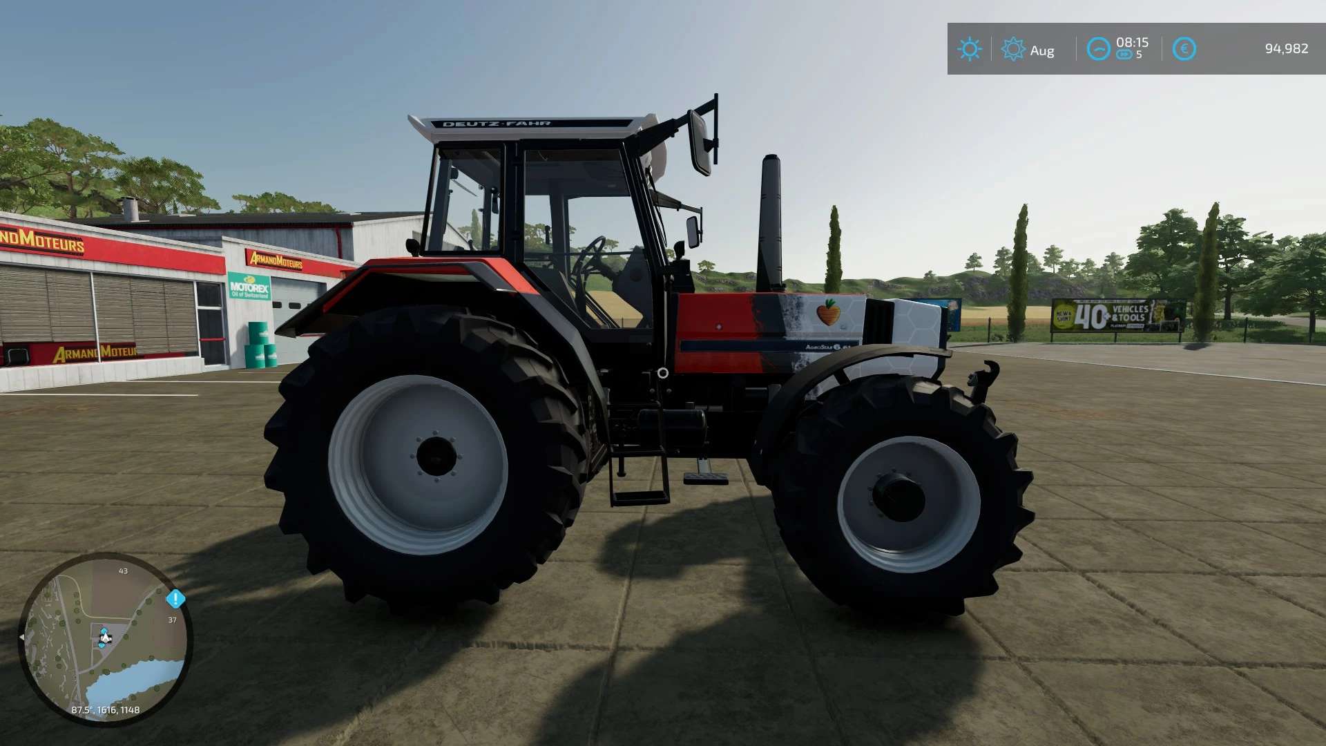 LS 22 BG Deutz ArgoStar 6.61 v1.0.0.0 - Farming Simulator 2025 mod, LS 2025 mod / FS 25 mod