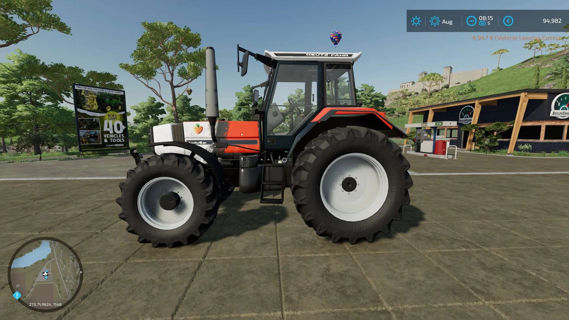 LS 22 BG Deutz ArgoStar 6.61 v1.0.0.0 - Farming Simulator 2025 mod, LS 2025 mod / FS 25 mod