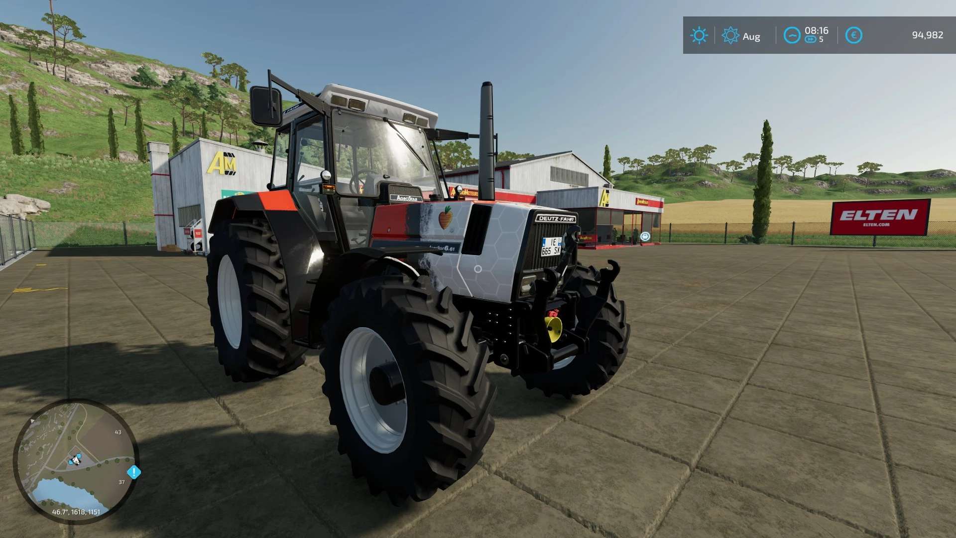 LS 22 BG Deutz ArgoStar 6.61 v1.0.0.0 - Farming Simulator 2025 mod, LS 2025 mod / FS 25 mod
