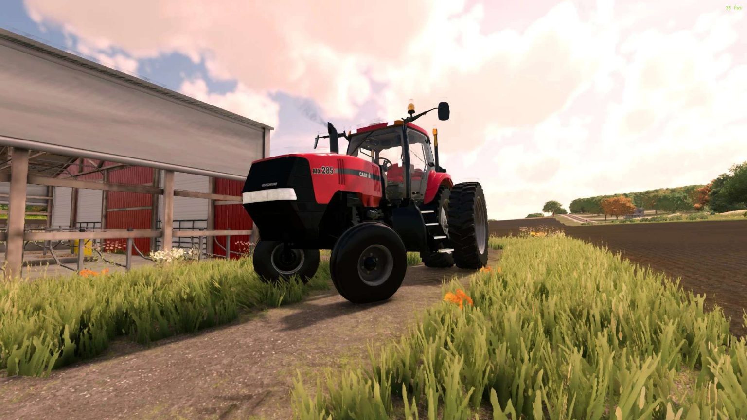 LS 22 Case IH MX 2WD v1.0.0.0 - Farming Simulator 2025 mod, LS 2025 mod / FS 25 mod