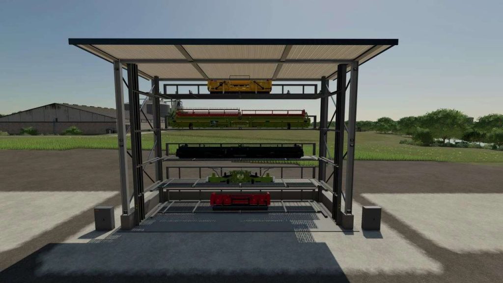 LS 22 Cutterbar shelf v1.1.0.0 - Farming Simulator 2025 mod, LS 2025 ...