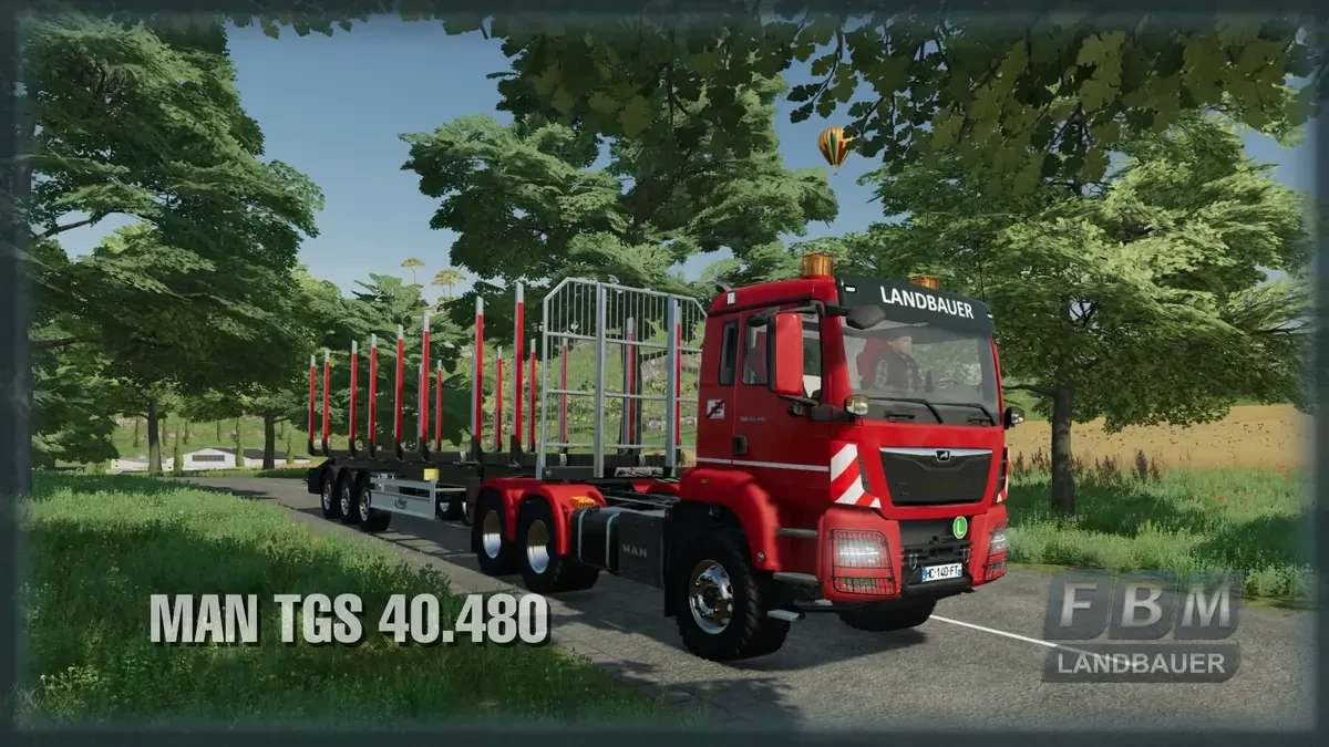 LS 22 Landbauer TGS 40.480 6x6 v1.0.0.0 - Farming Simulator 2025 mod, LS 2025 mod / FS 25 mod