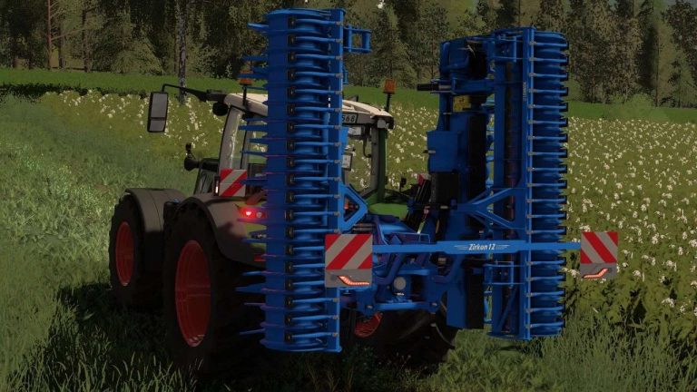 LS 22 Lemken Zirkon 12 V1.0.0.0 - Farming Simulator 2025 mod, LS 2025 mod / FS 25 mod