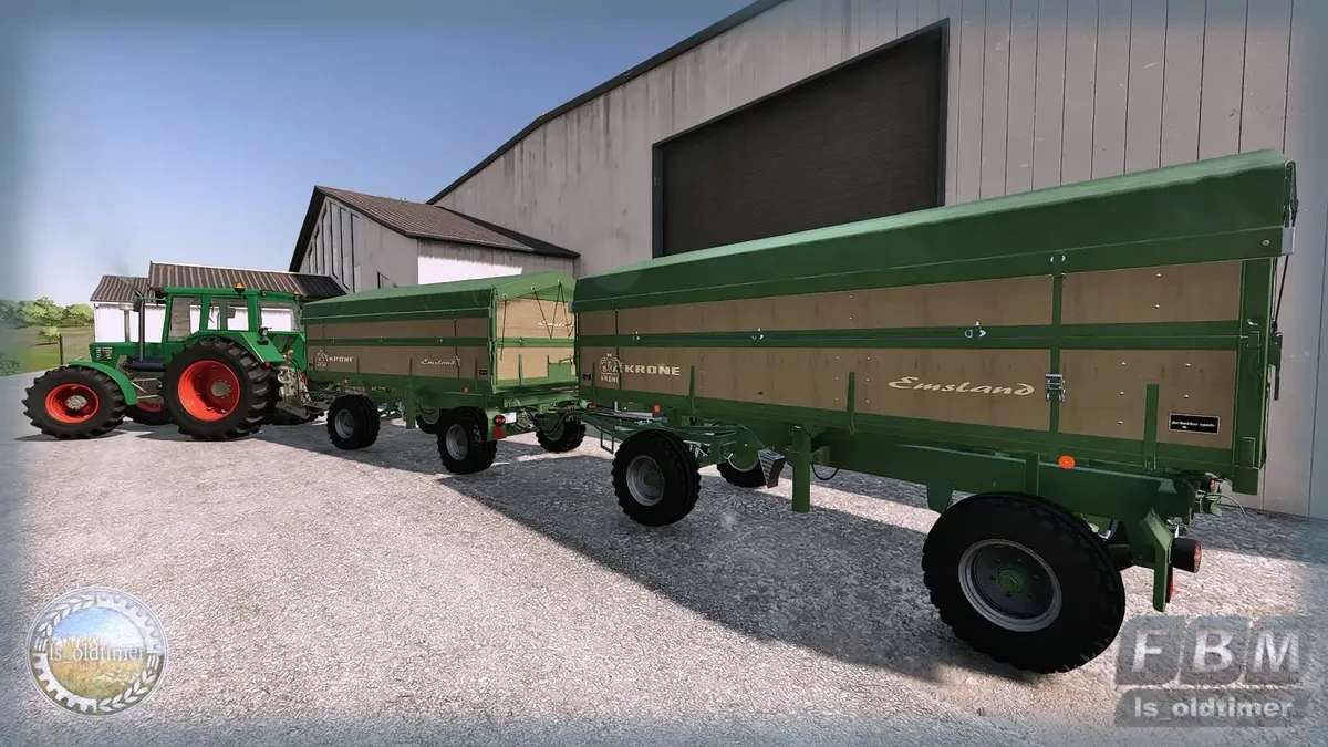 LS 22 Multi Brand Trailer 4to. v1.0.0.0 - Farming Simulator 2025 mod, LS 2025 mod / FS 25 mod