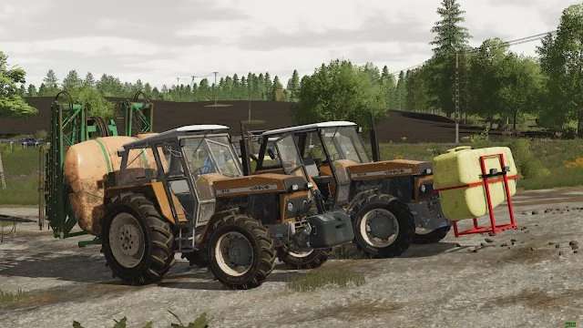 LS 22 Ursus 4cyl pack gr mokrzyn v1.0.0.0 - Farming Simulator 2025 mod, LS 2025 mod / FS 25 mod