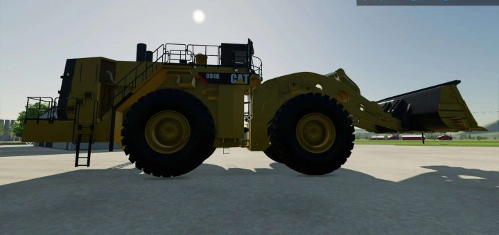 LS 22 CAT 990H Mining Loader v1.0 - Farming Simulator 2022 mod, LS 2022 mod / FS 22 mod