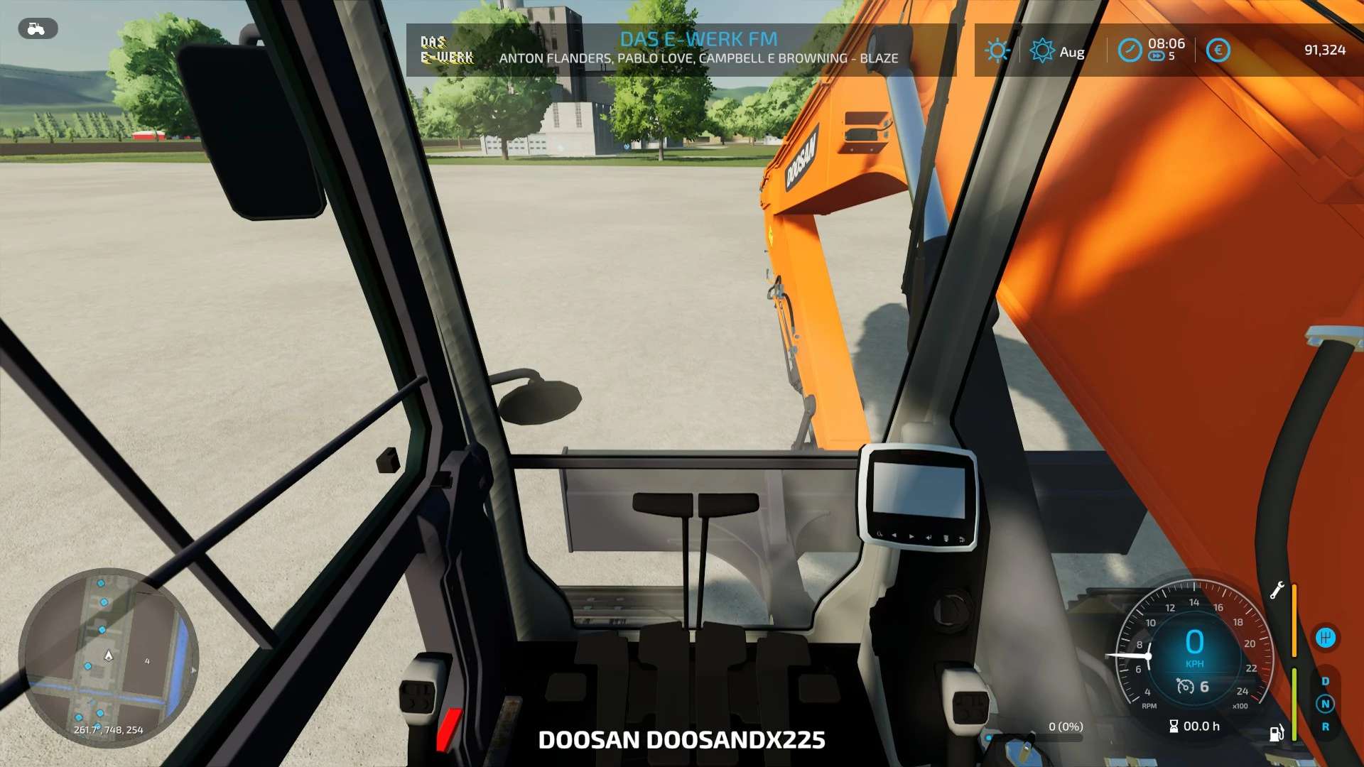 LS 22 Doosan DX225 v1.0.0.0 - Farming Simulator 2025 mod, LS 2025 mod ...