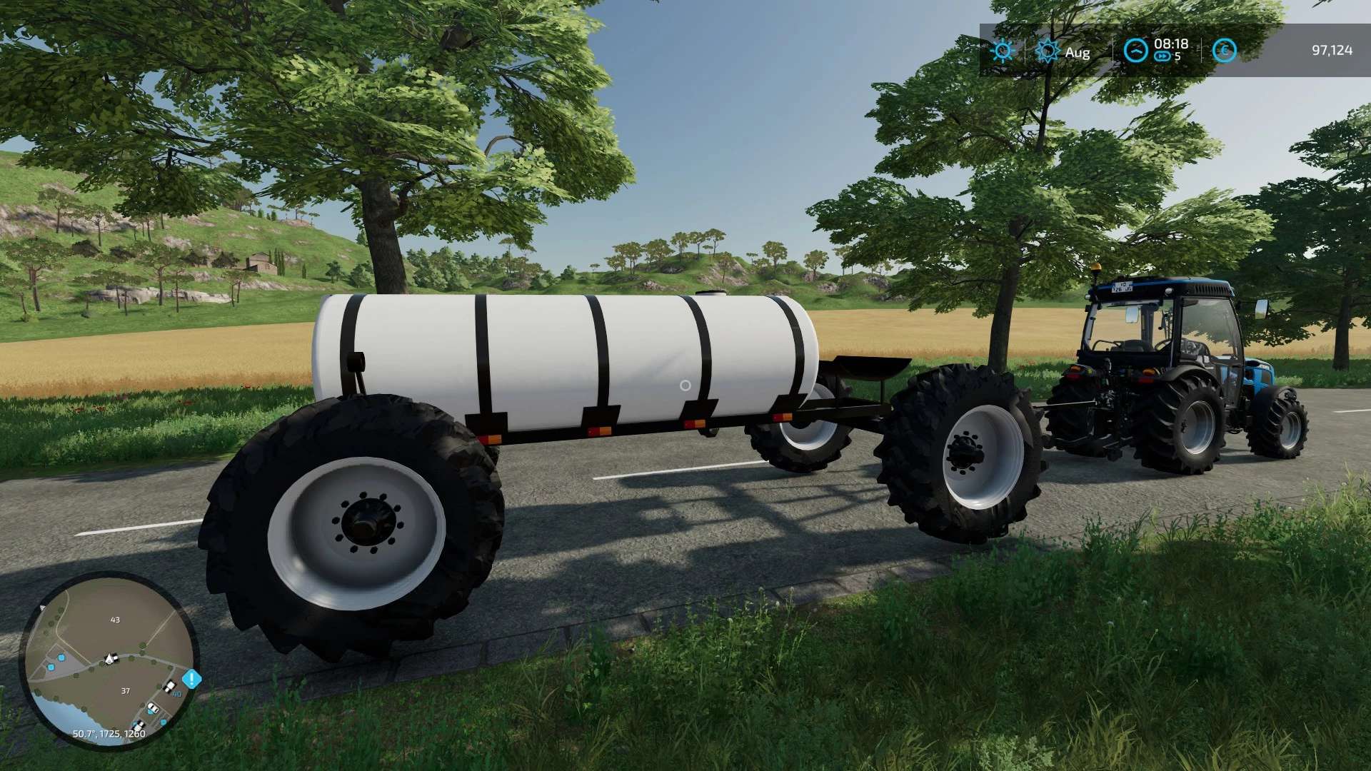 LS 22 Lizard 1600 liquid fertilizer trailer v1.0.0.0 - Farming Simulator 2025 mod, LS 2025 mod ...