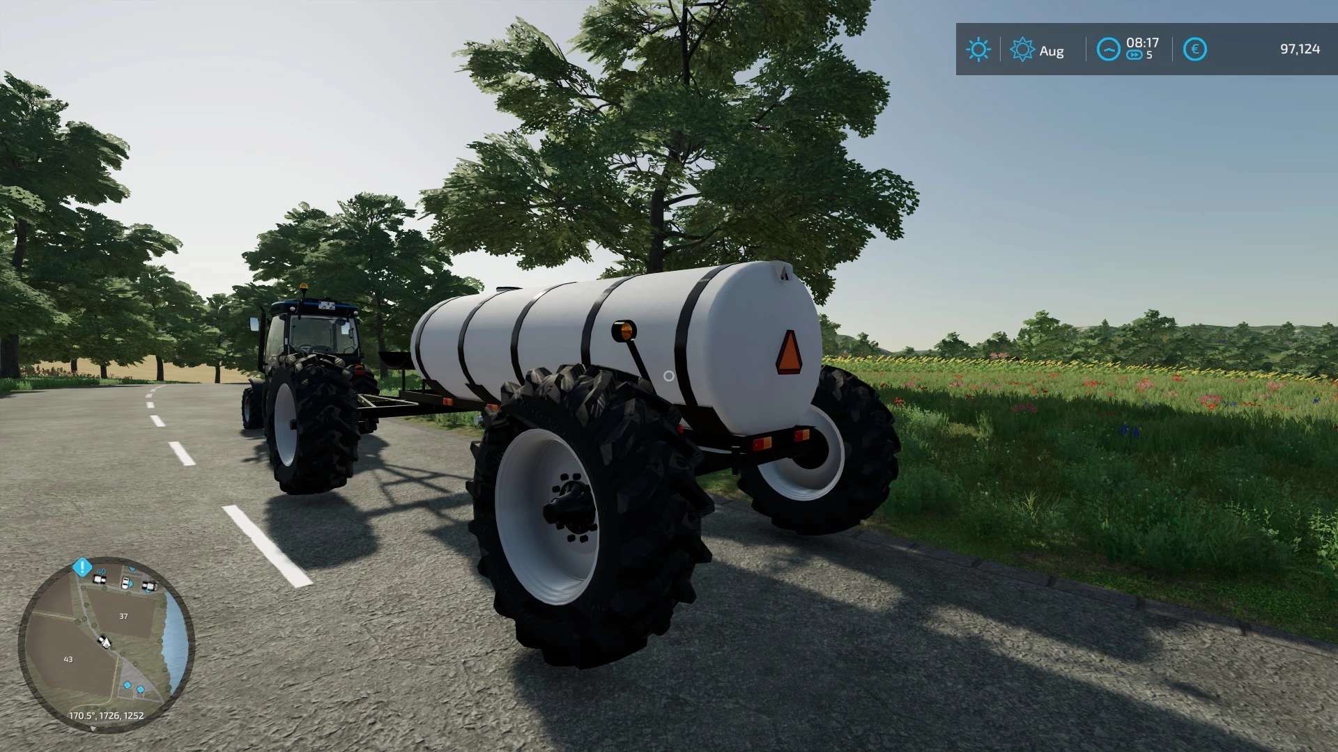 LS 22 Lizard 1600 liquid fertilizer trailer v1.0.0.0 - Farming Simulator 2025 mod, LS 2025 mod ...