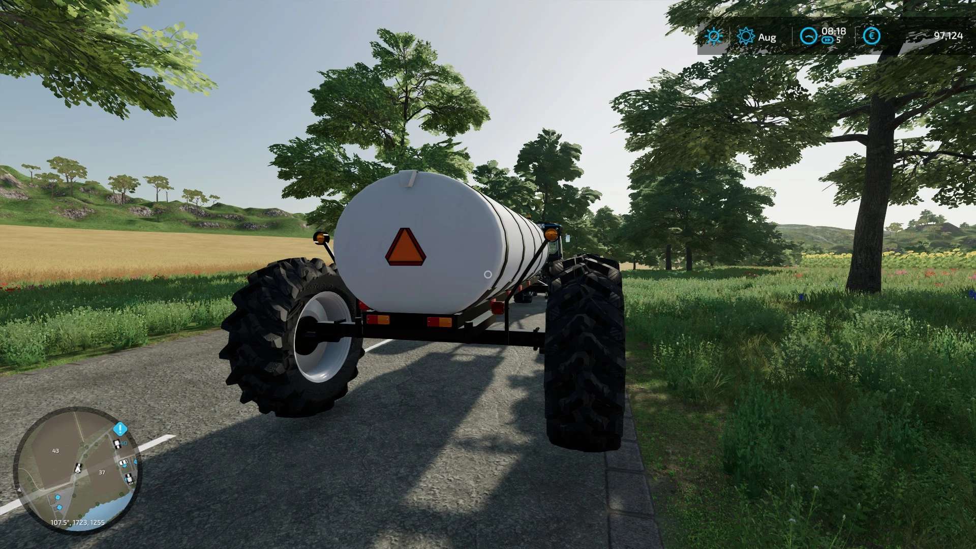 LS 22 Lizard 1600 liquid fertilizer trailer v1.0.0.0 - Farming Simulator 2025 mod, LS 2025 mod ...