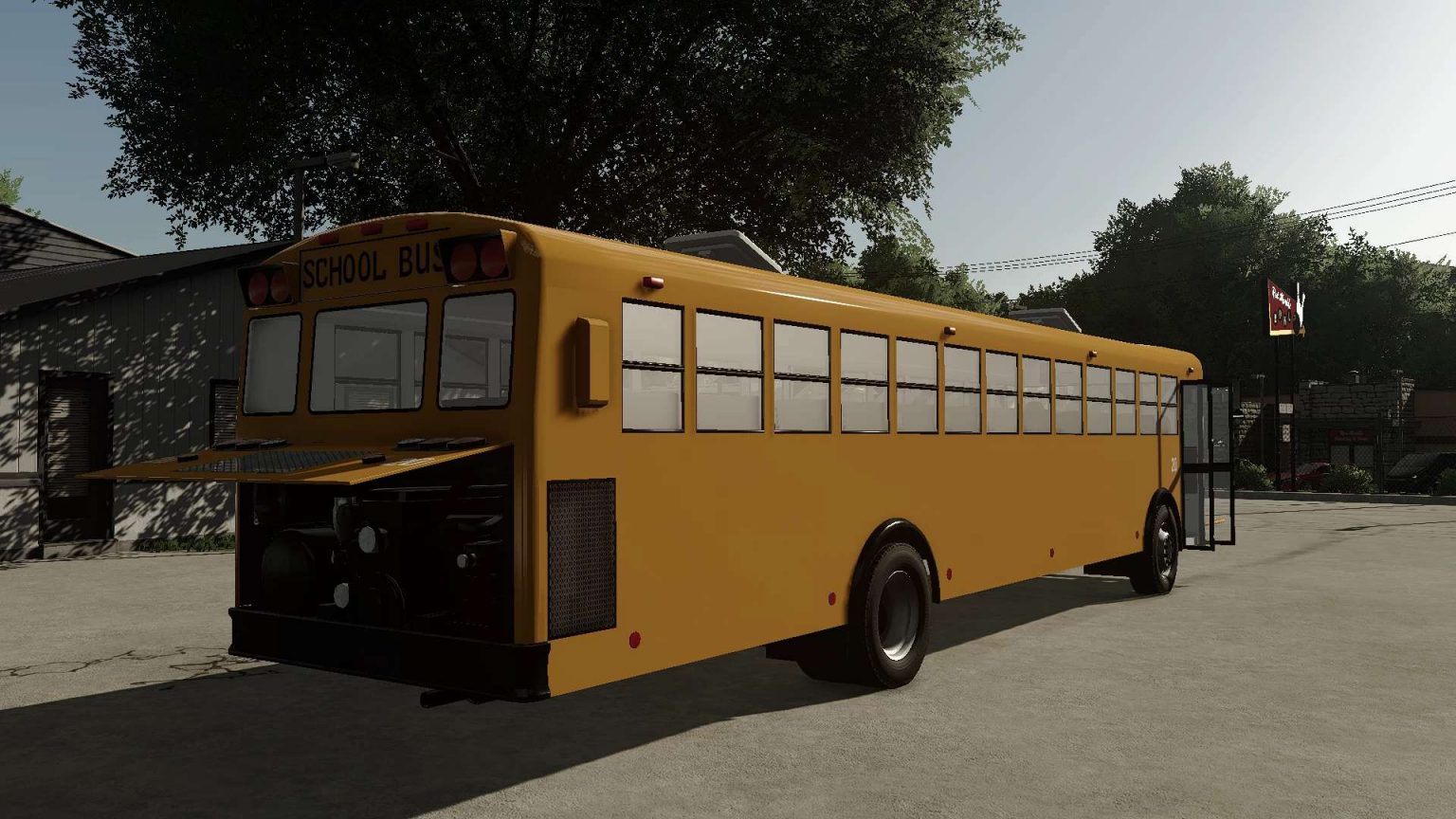 LS 22 Blue Bird Cabover Bus V2.1.0.0 - Farming Simulator 2025 mod, LS ...