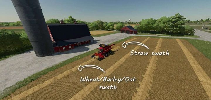 Swathing Addon Farming Simulator 2017 mods, LS 17 mods | FS 17 / 2017 mods